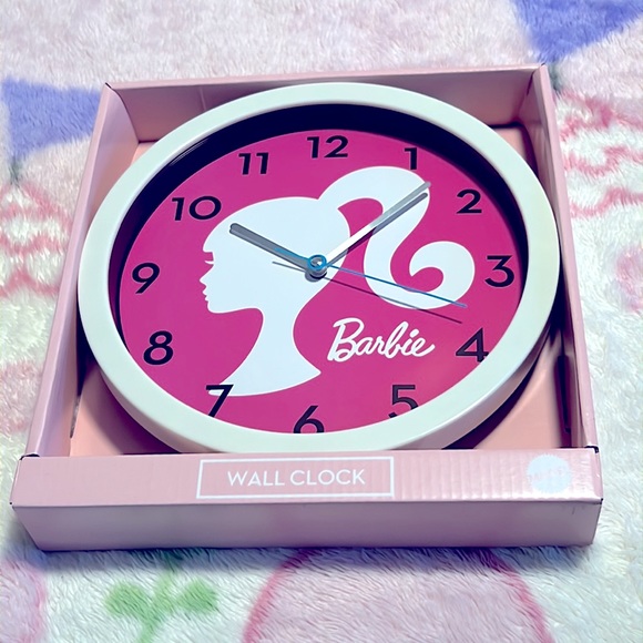 Barbie | Wall Decor | Barbie Clock | Poshmark